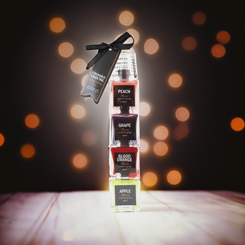 Qingdao Innopack Food Co., Ltd | STACKABLE COCKTAIL GLASS BOTTLES